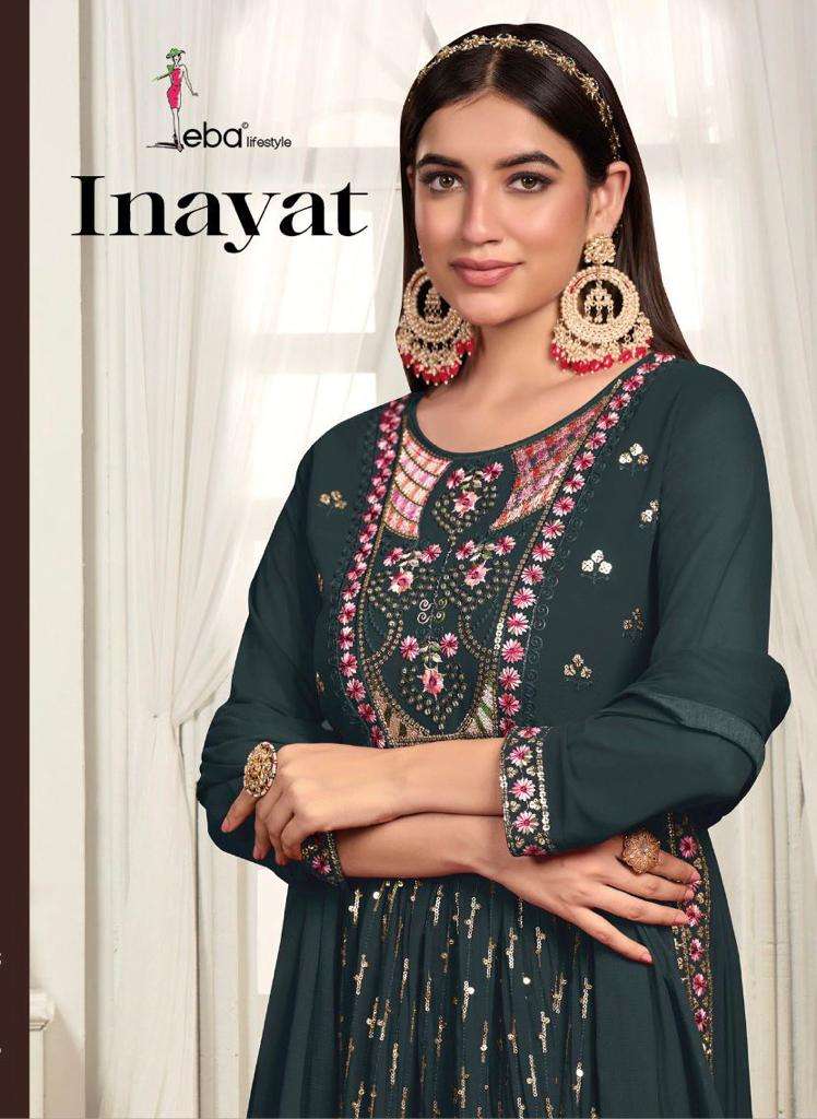 EBA INAYAT DNO 1543 - 1546 SERIES WOMEN INDIAN READY TO WEAR BLOOMING ...