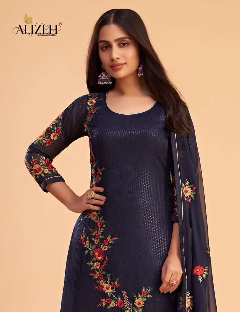 Alizeh Presents Zaida Vol-12 D.NO-2053 A to D Series Indian Straight ...