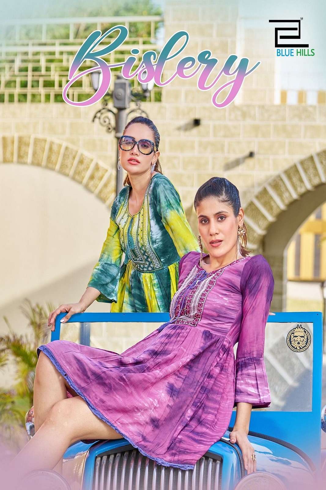 Blue Hills Bislery Girlish Rayon Fancy Frock Kurti Collection