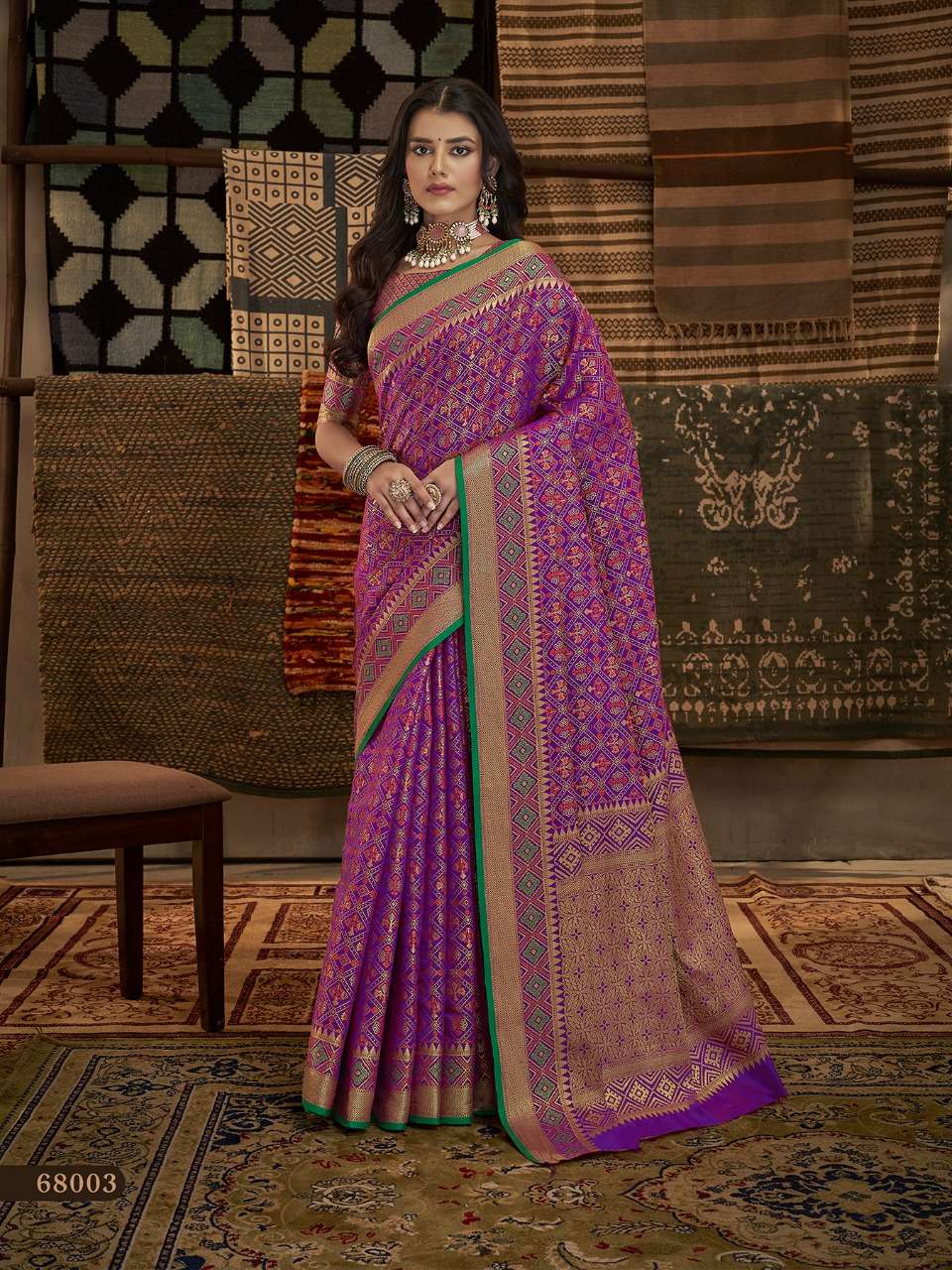 Rajpath Aansh Silk Traditional Patola Saree Collection