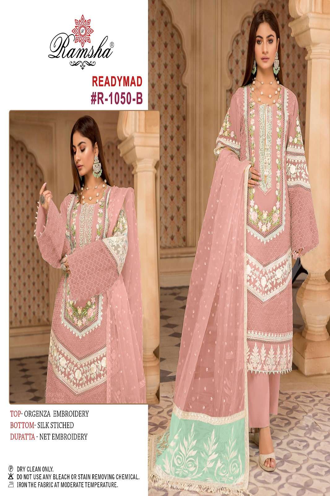RAMSHA R 1050 A TO D READYMADE PAKISTANI SALWAR SUIT