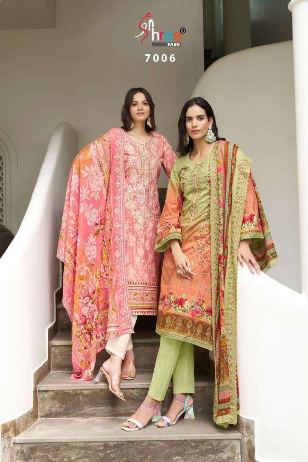 SHREE FAB BIN SAHEED LAWN COTTON COLLECTION VOL 7 PAKISTANI SUIT