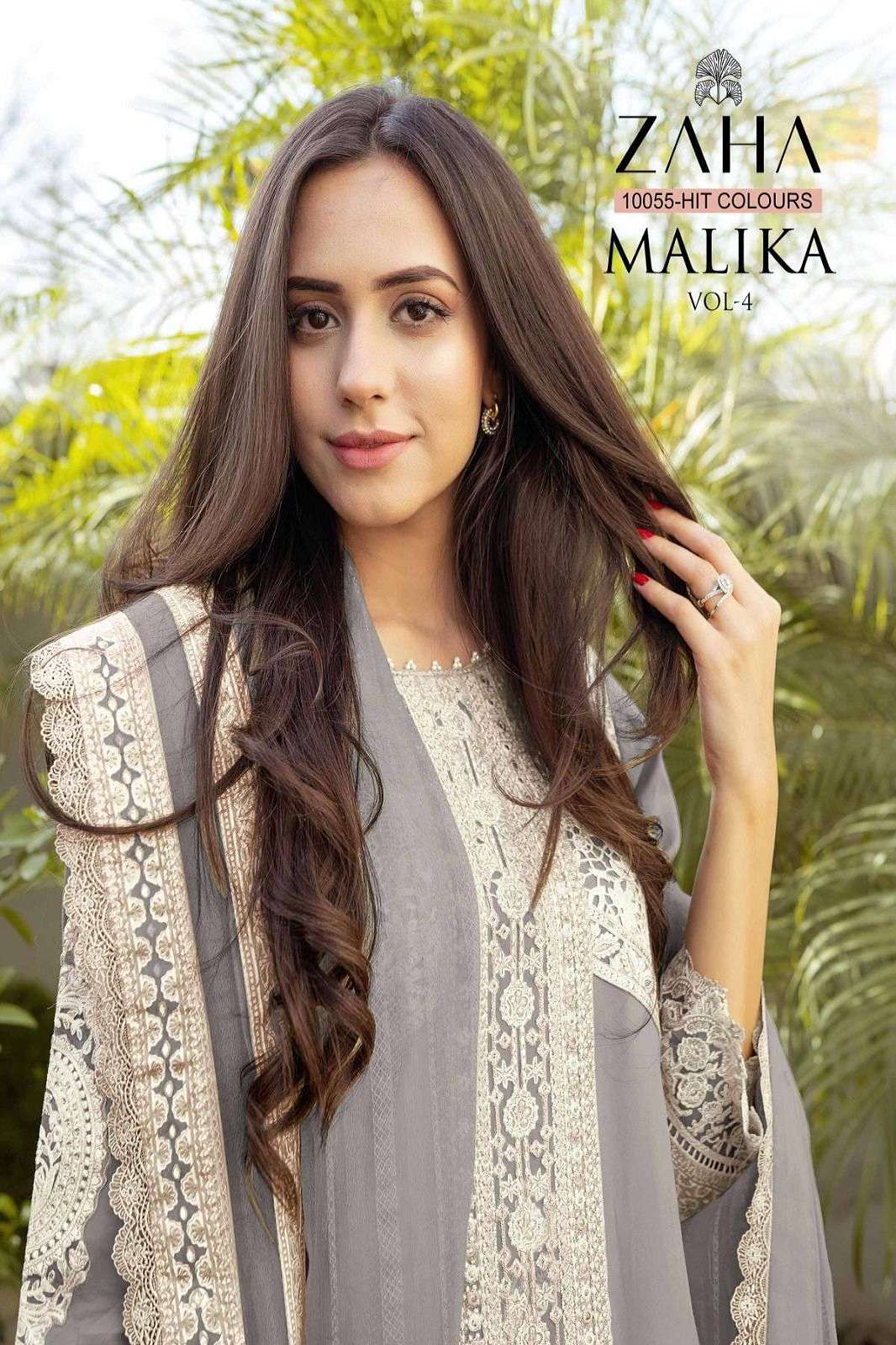 ZAHA MALIKA VOL 4 10055 A TO D PAKISTANI SALWAR SUIT
