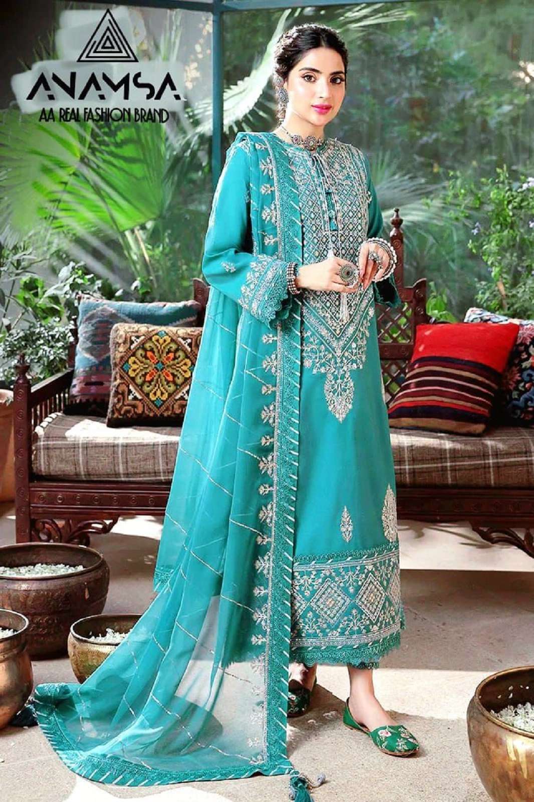 ANAMSA 231 DESIGNER PAKISTANI SUITS