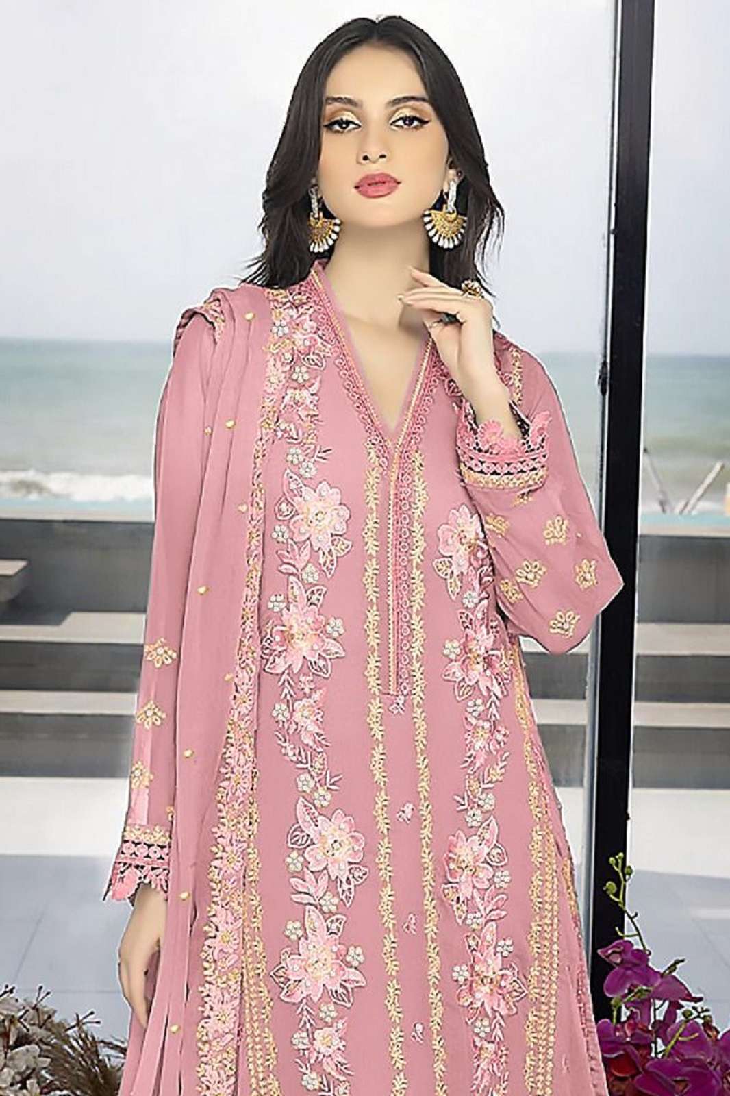 CROSS CULTURE KK 44 A TO D PAKISTANI SUITS