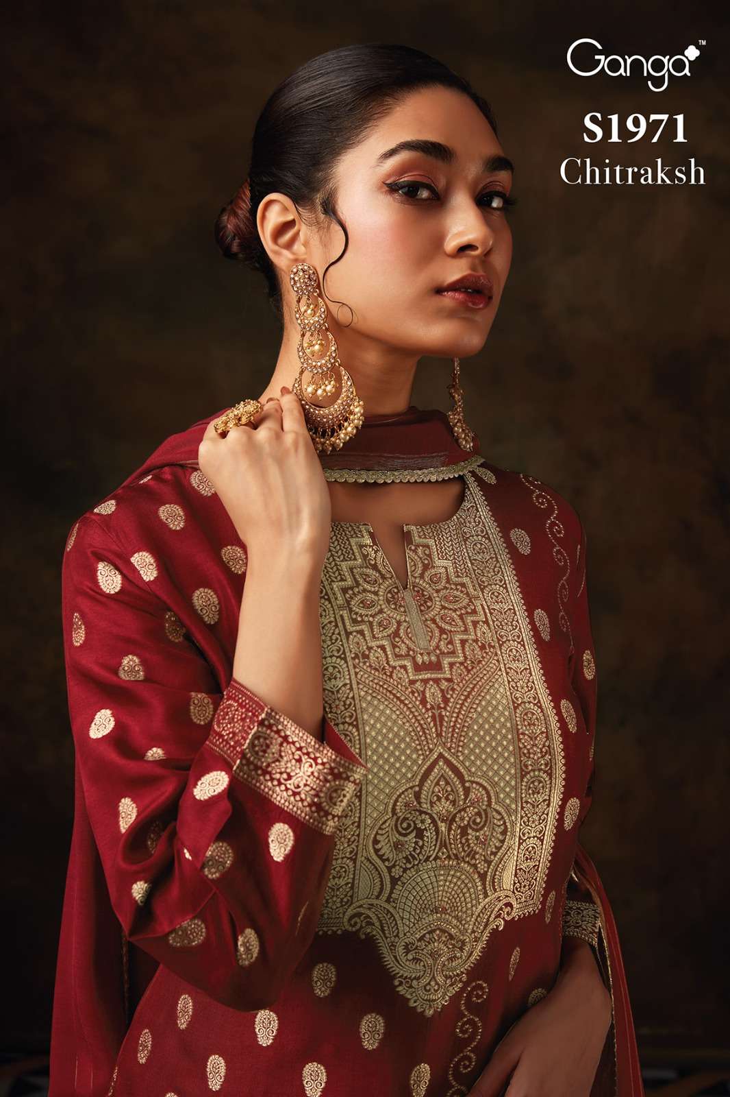 Ganga Chitraksh Traditional Designer Party Festival & Wedding Wear ...