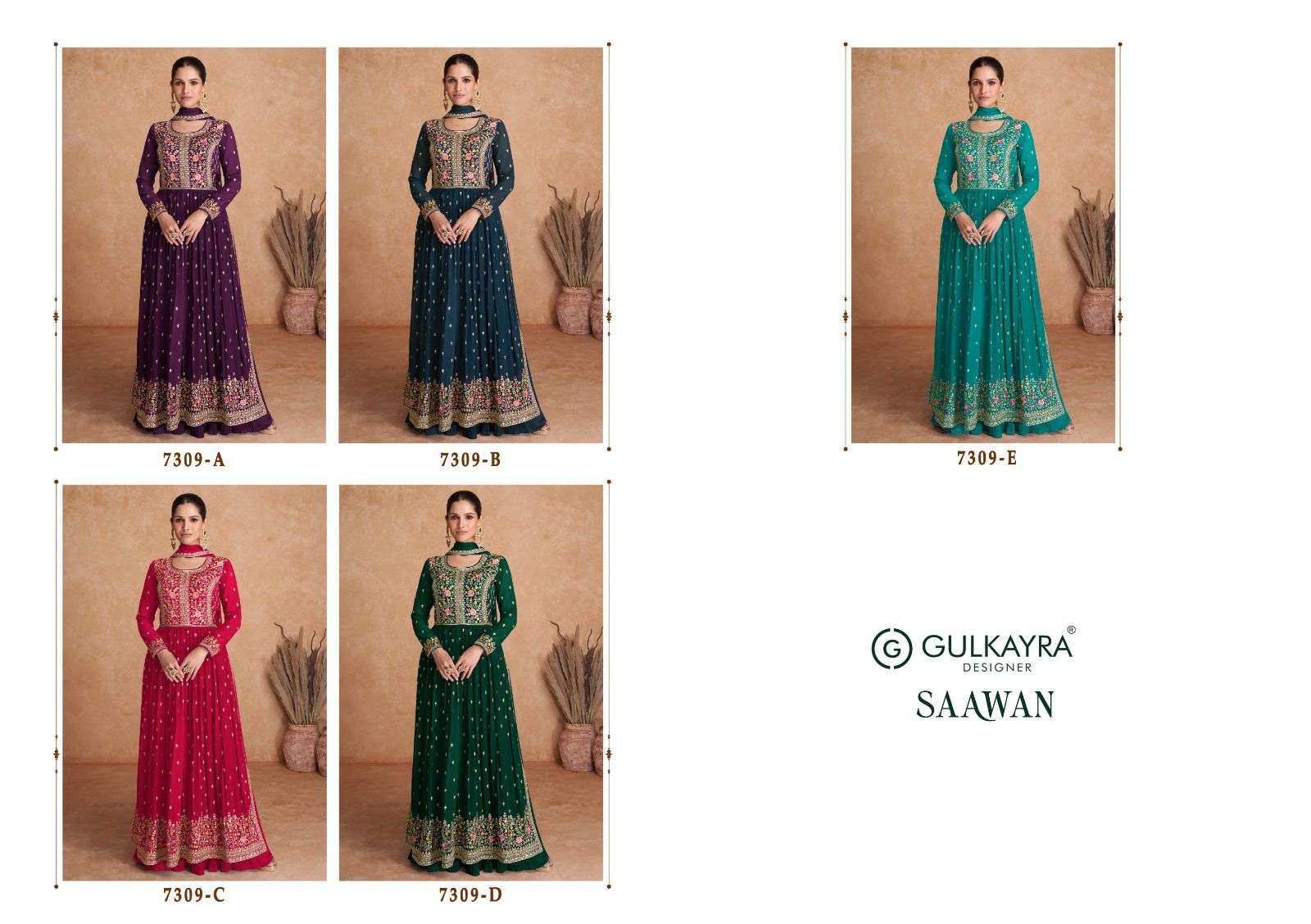 GULKAYRA DESIGNER FESTIVAL SPECIAL PRESENTING SAAWAN CATALOG DESIGNER ...