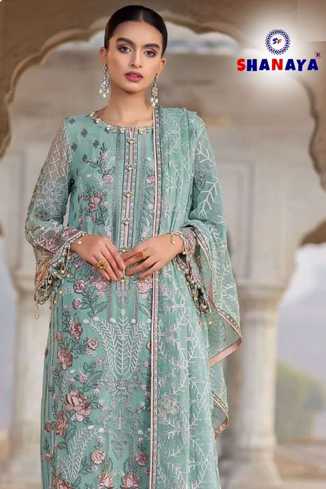 SHANAYA ROSE HAND CRAFT S 144 SEMI STITCHED SUITS