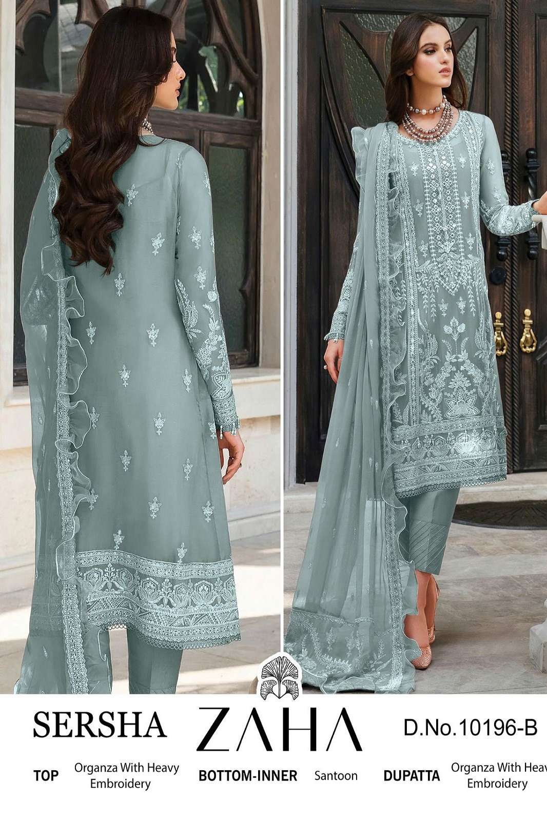 ZAHA SERSHA VOL 1 SEMI STITCHED PAKISTANI SUITS