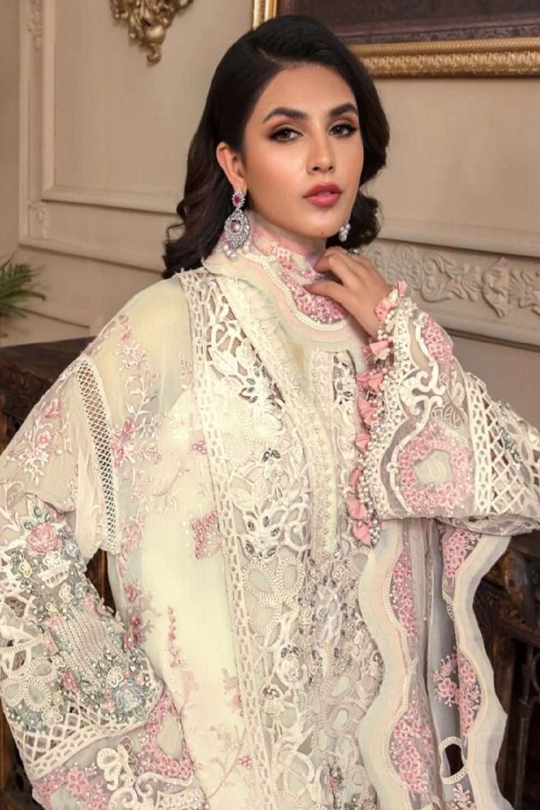 KALEESHA 155 TO 155 C SEMI STICHED PAKISTANI SUITS