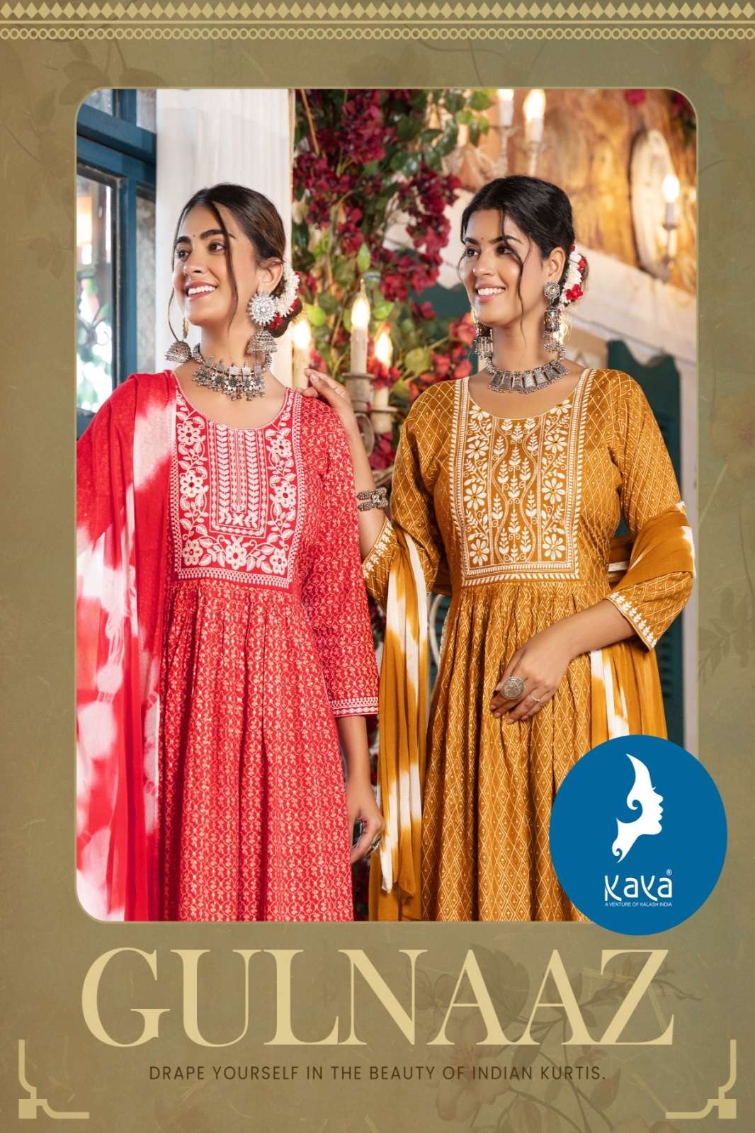 Kaya Gulnaaz Nyara cut Kurtis
