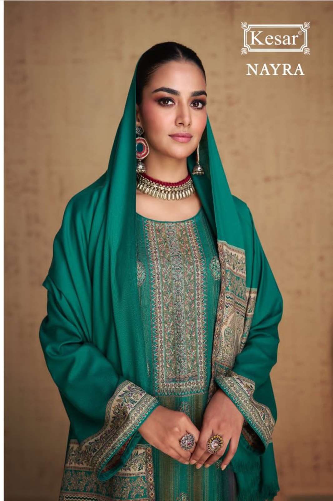 Kesar Nayra Pure Pashmina Party Wear Suit