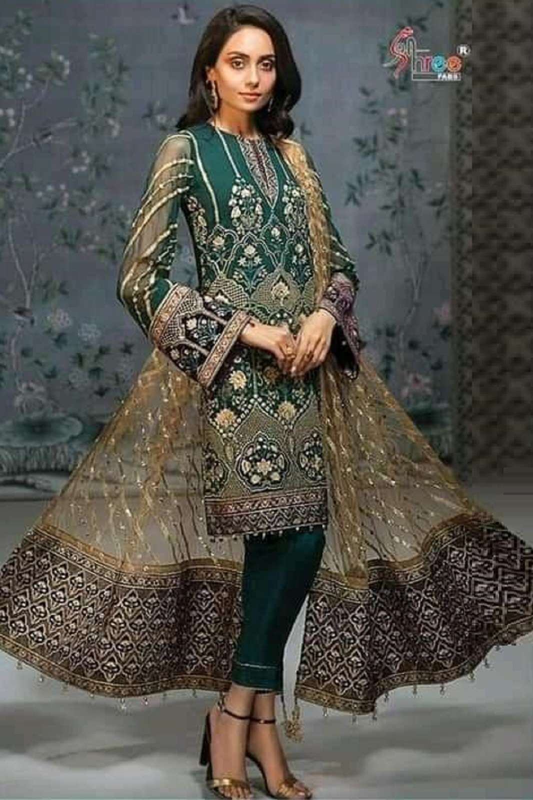 SHREE FAB S 290 SEMI STICHED PAKISTANI SALWAR SUIT