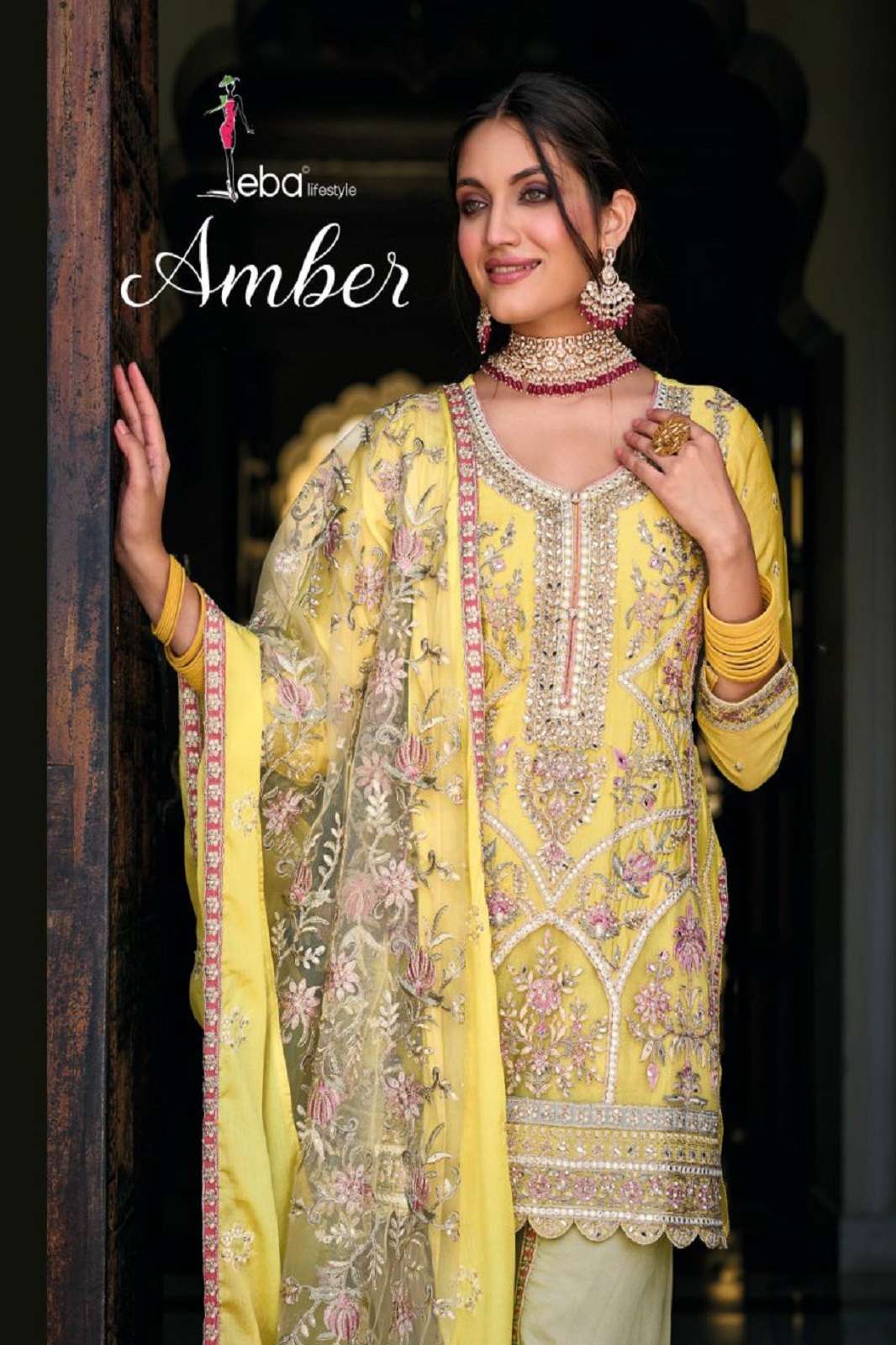 EBA AMBER HEAVY PARTY WEAR SUITS