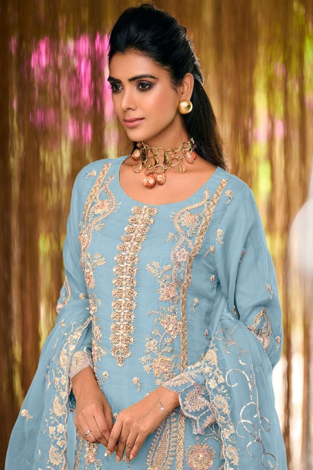 SHREE FAB R 1063 READYMADE DESIGNER PAKISTANI SUITS