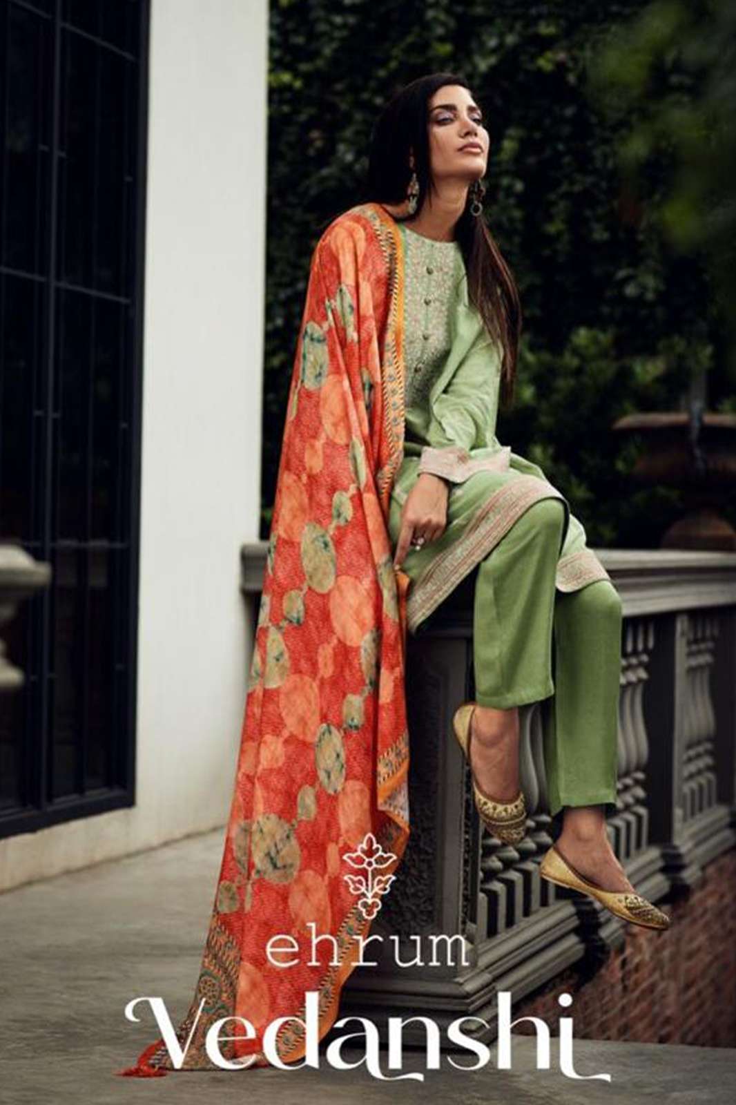 VARSHA VEDANSHI TUSSER GEORGETTE SUIT