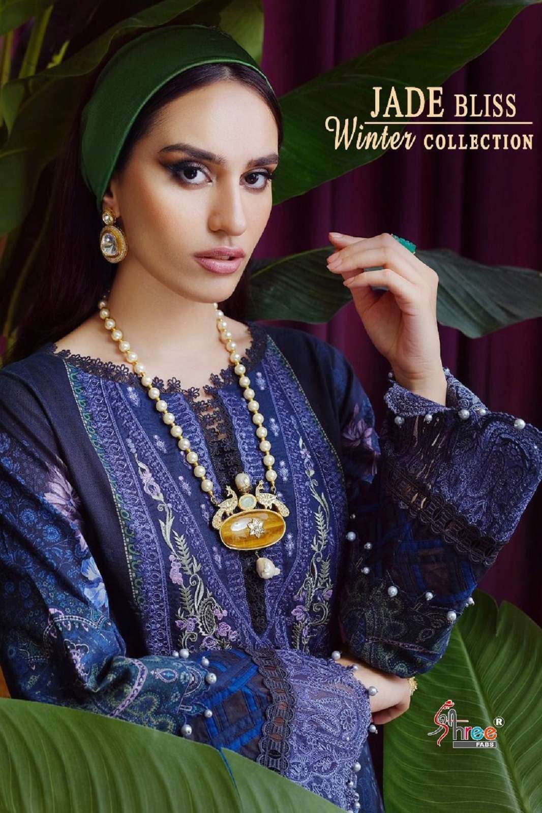 SHREE FAB JADE BLISS WINTER DESIGNER PAKISTANI COLLECTION