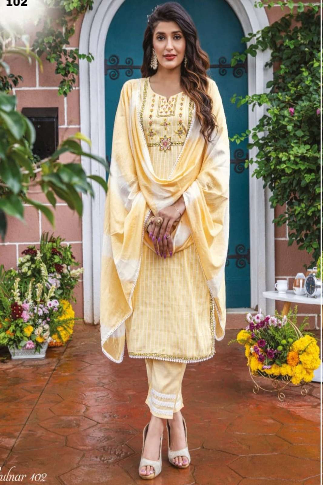 Shri Balaji Emporium Atrangi-1 long kurti with pant in beautiful design