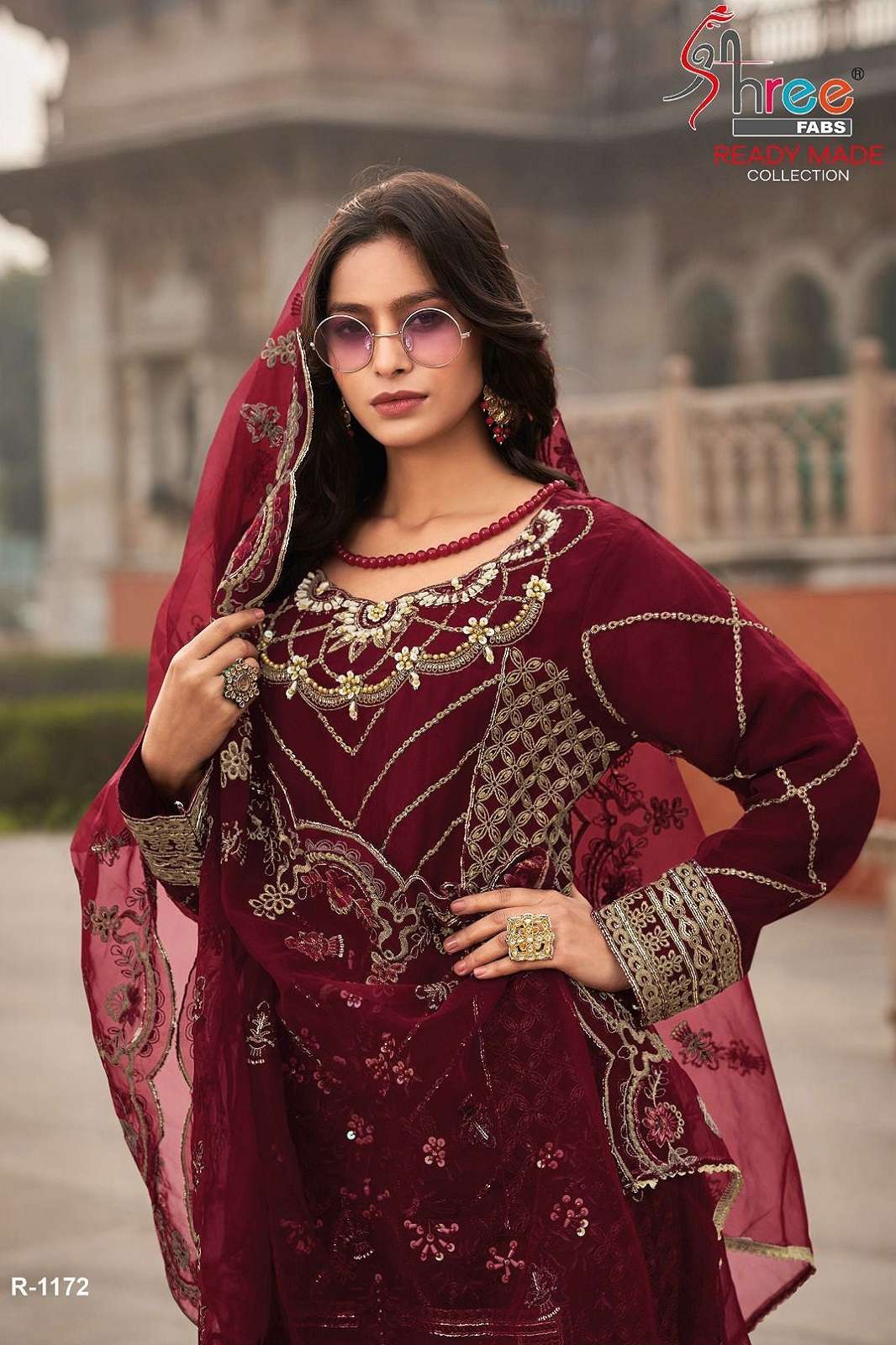 SHREE FAB SR 1172 A TO D DESIGNER READYMADE COLLECTION