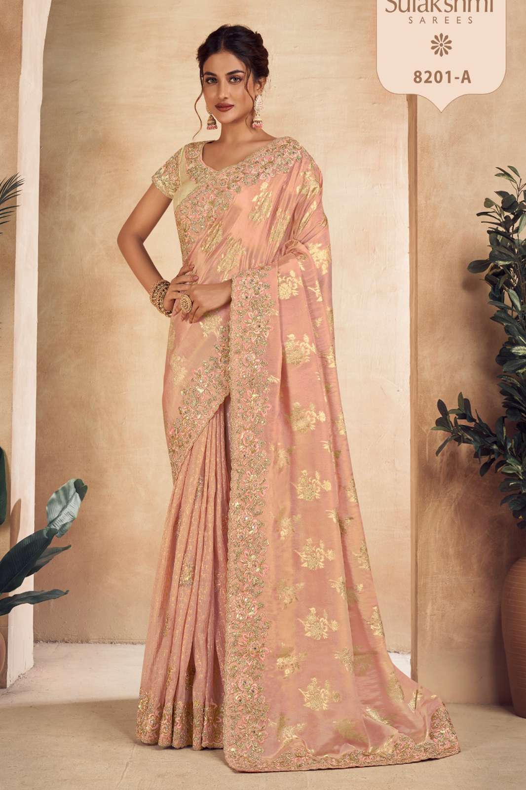 Shri Balaji Emporium NOOR HIT This beautiful Silk Saree is the epitome ...