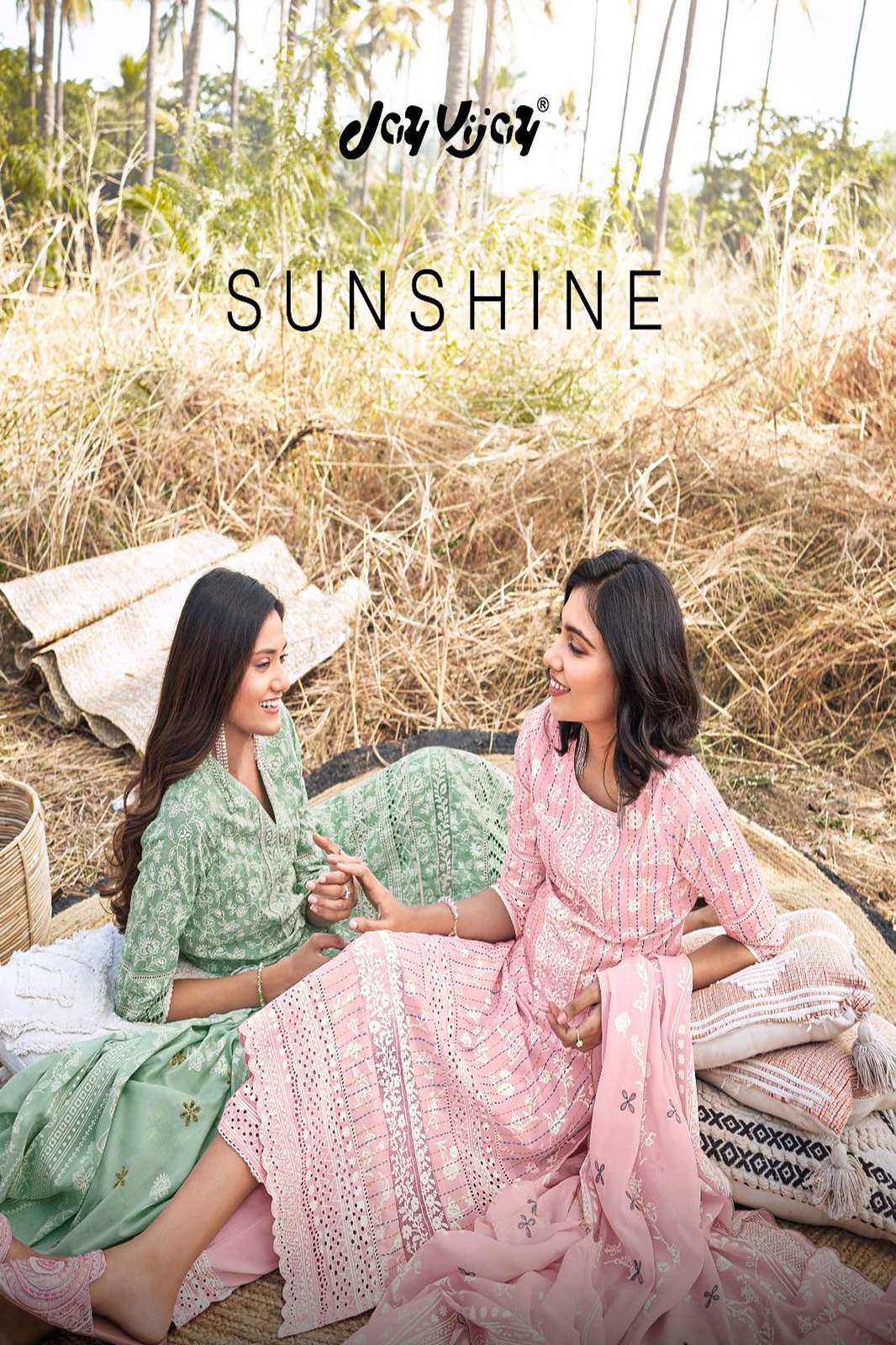 JayVijay Sunshine PURE COTTON KHADI BLOCK PRINT WITH KATHA WORK AND ...