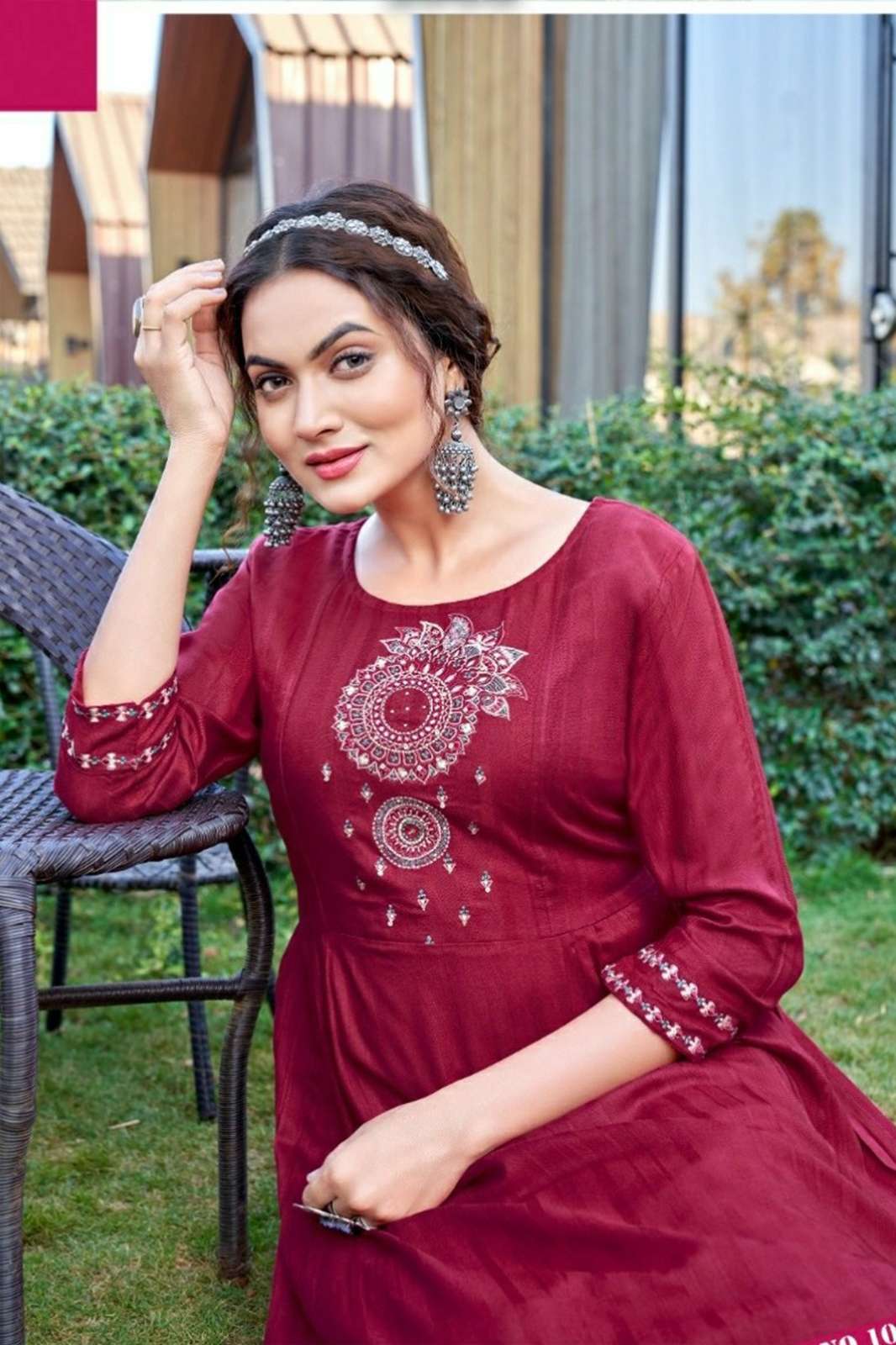 Shri Balaji Emporium Morni vol 1 Heavy Rayon Dobby Handwork ...