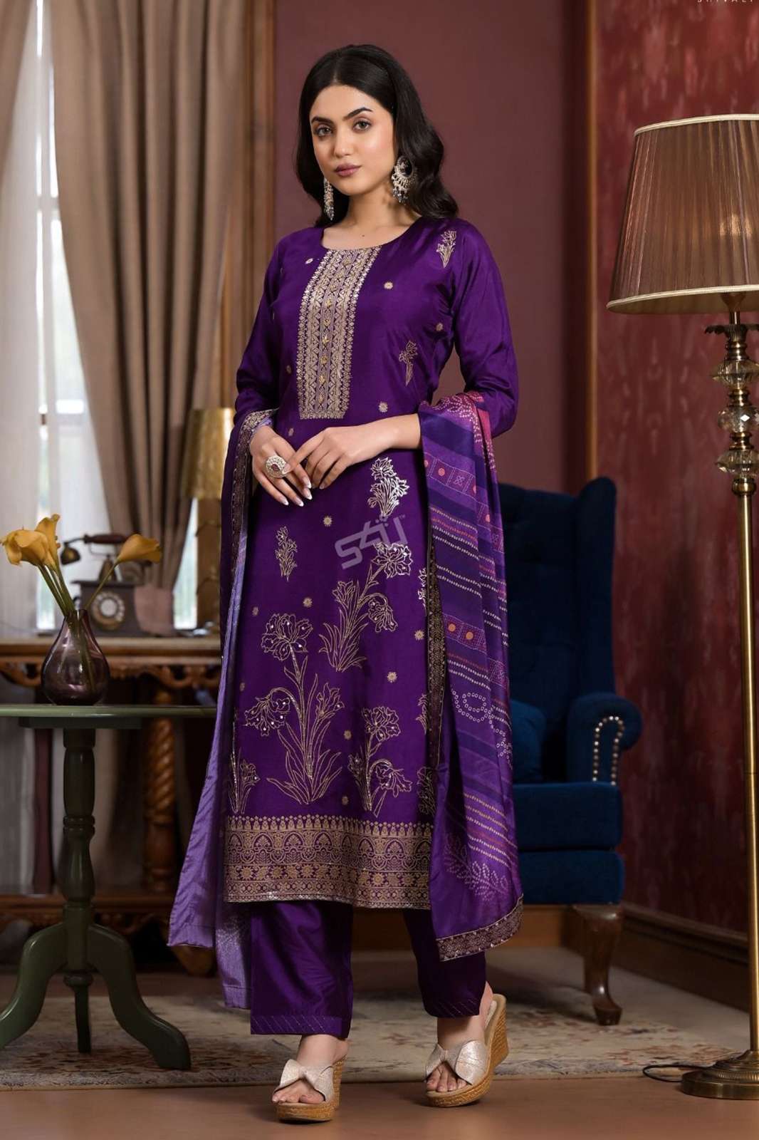 Shri Balaji Emporium 5588 Dola Jacquard Latest Pakistani Suit In ...