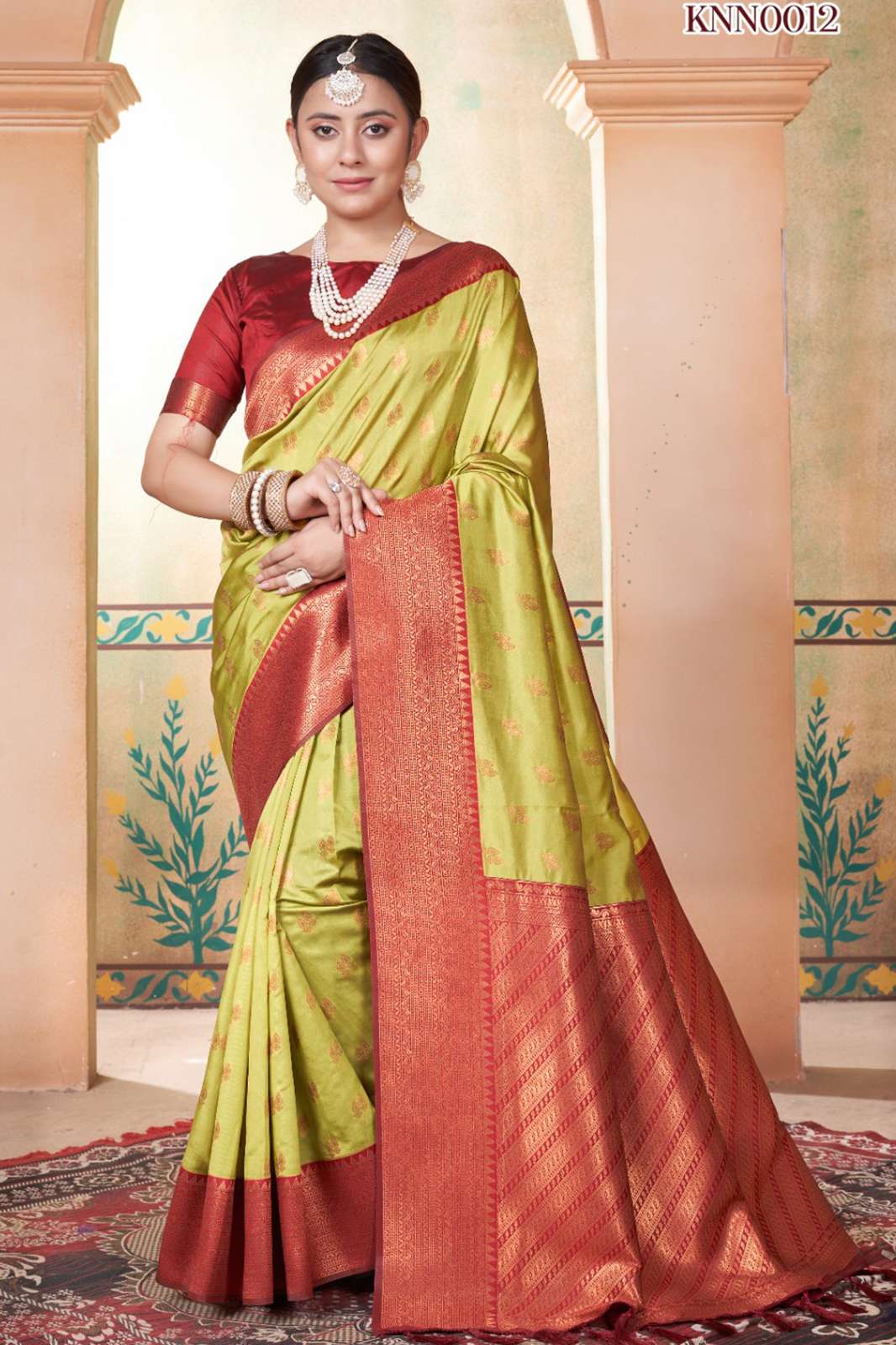 Shri Balahi Emporium 6515 KANANA BANARSI KANJIVARAM SILK SAREE COLLECTION