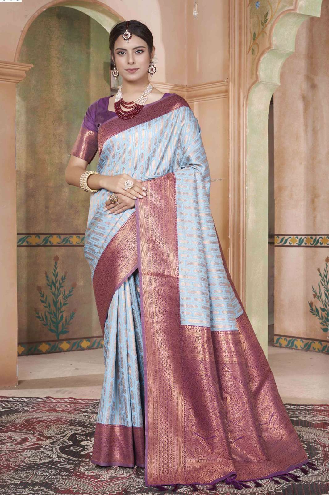 Shri Balahi Emporium 6532 SANAYA KANJIVARAM SILK SAREE LATEST COLLECTION