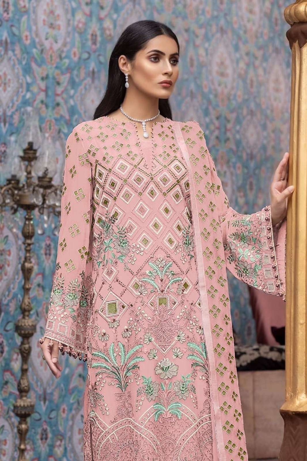 HUDA FASHION 1006 A DESIGNER PAKISTANI SUITS