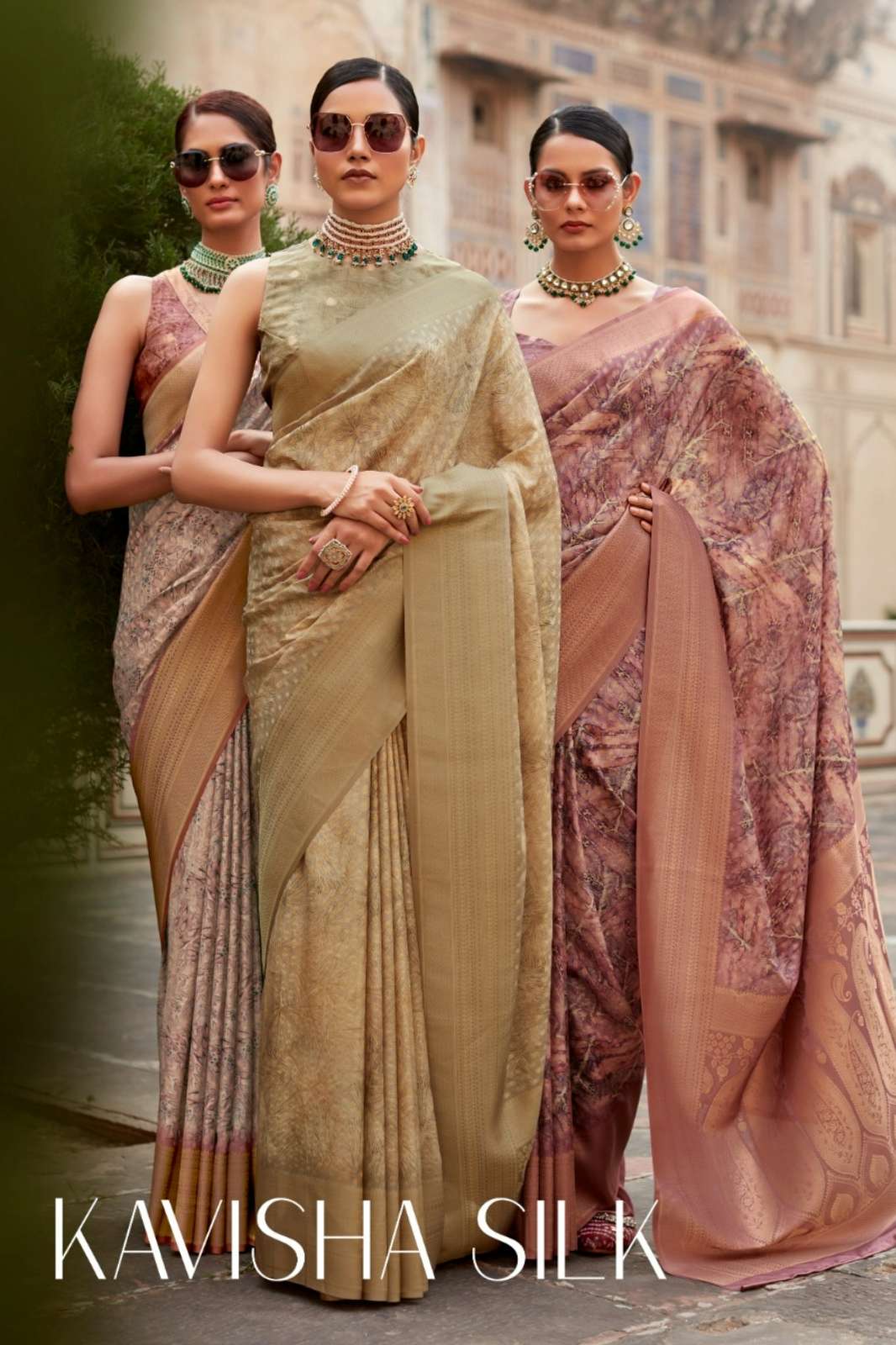Rajpath Kavisha Silk 7059 Designer Soft Tissue Silk Saree
