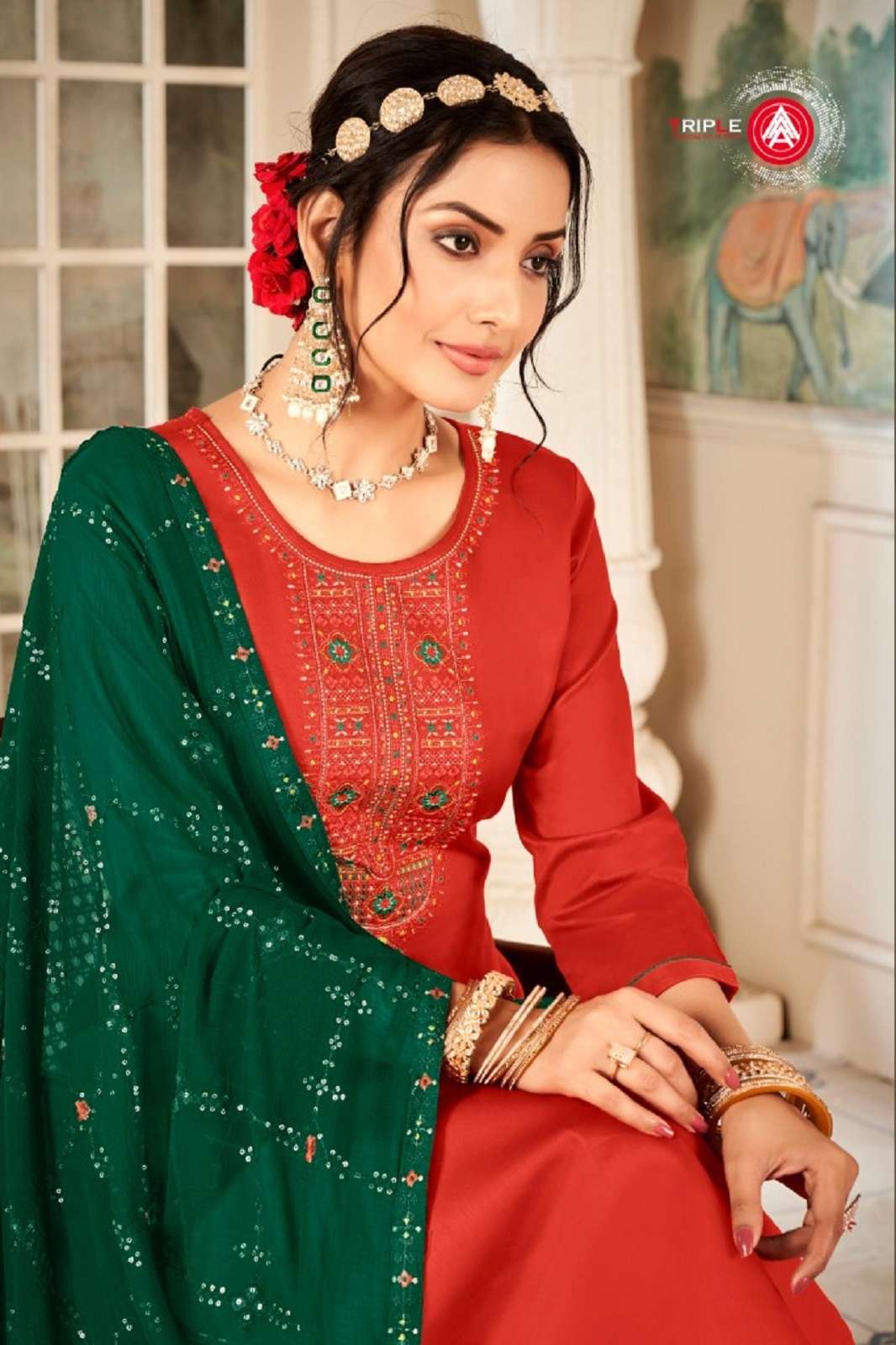 TRIPLE A SACHI DESIGNER SALWAR SUITS