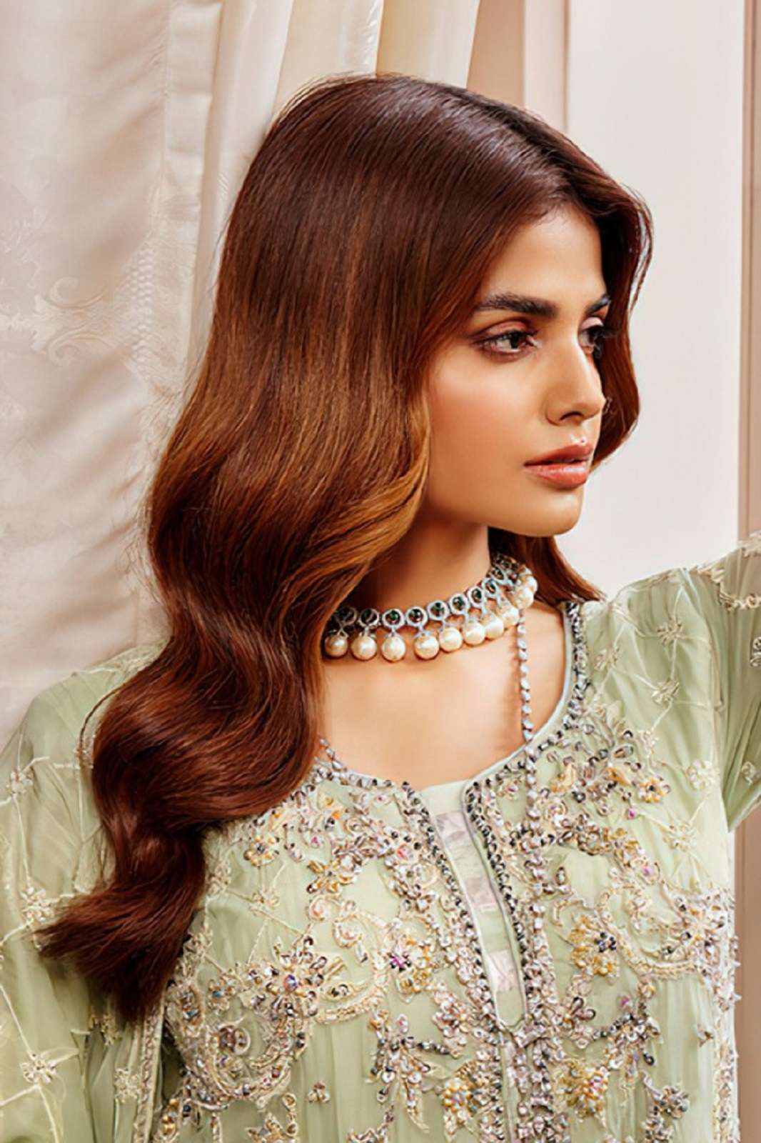 ZAHA 10204 SEMI STICHED PAKISTANI SALWAR SUITS