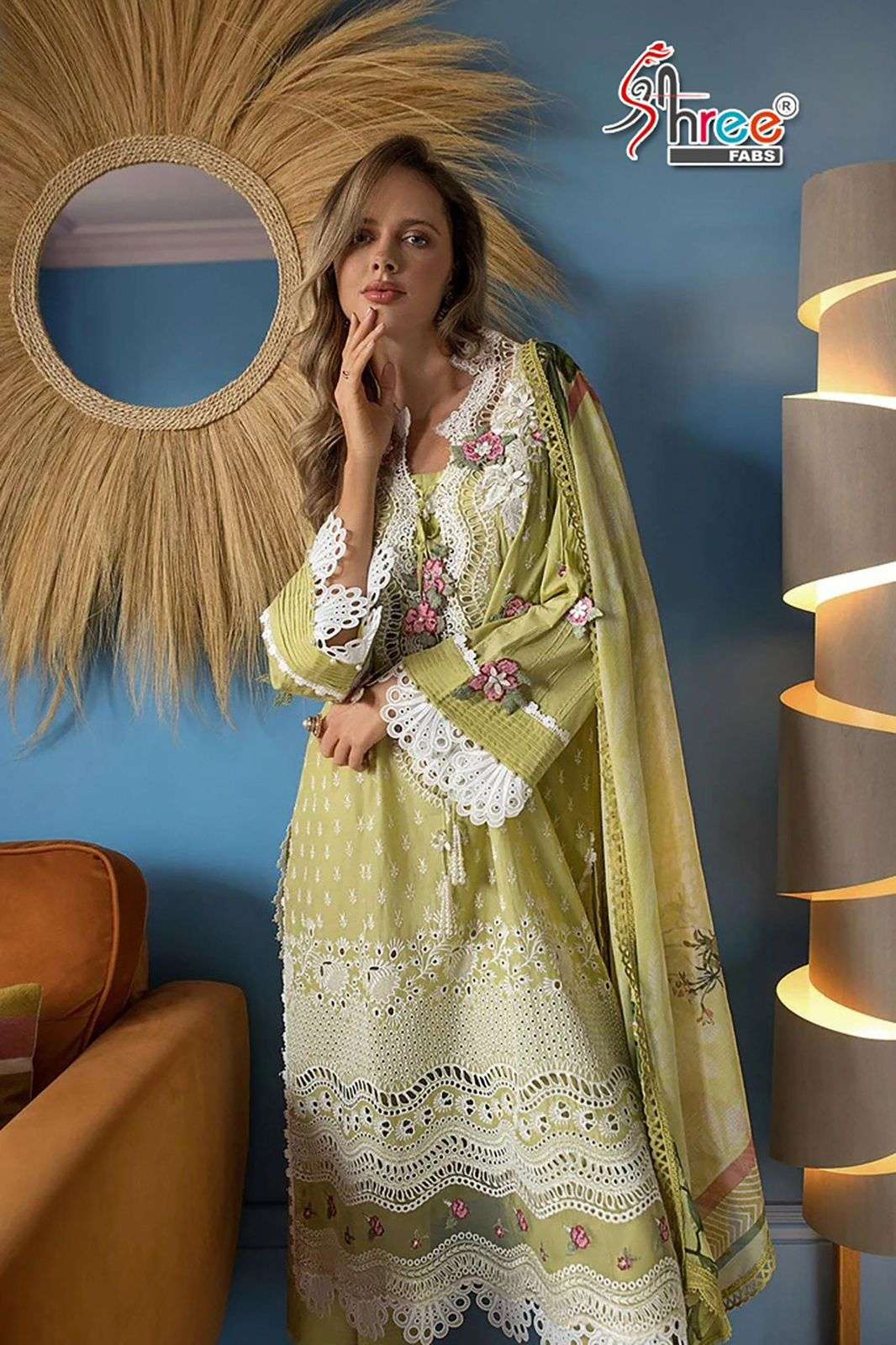 READYMADE PAKISTANI SUITS BY SHREE FAB SR 1405