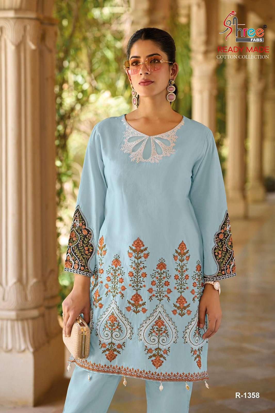 SR 1358 BY SHREE FAB READYMADE PAKISTANI SUITS