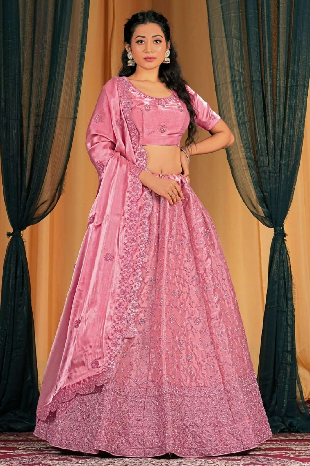 Shri Balaji Emporium 7937 020 Jimmy Chew Party Wear Designer Lehenga ...