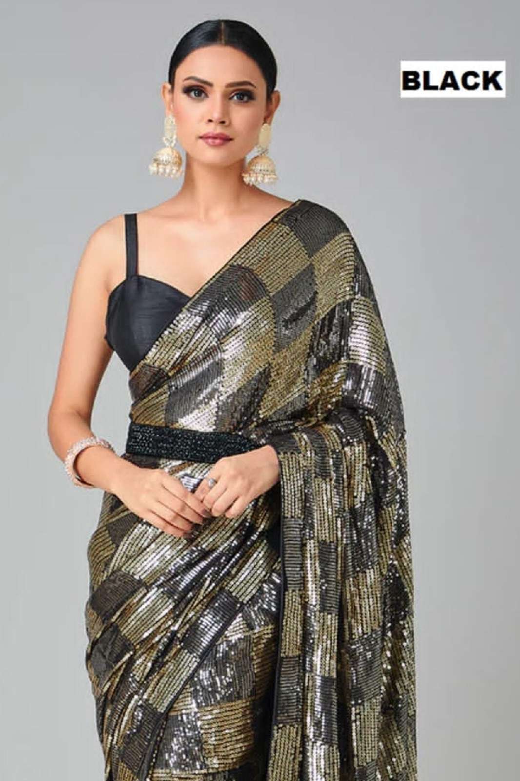 SHRI BALAJI DF 3426 GEORGETTE SEQUENCE WORKED SAREES