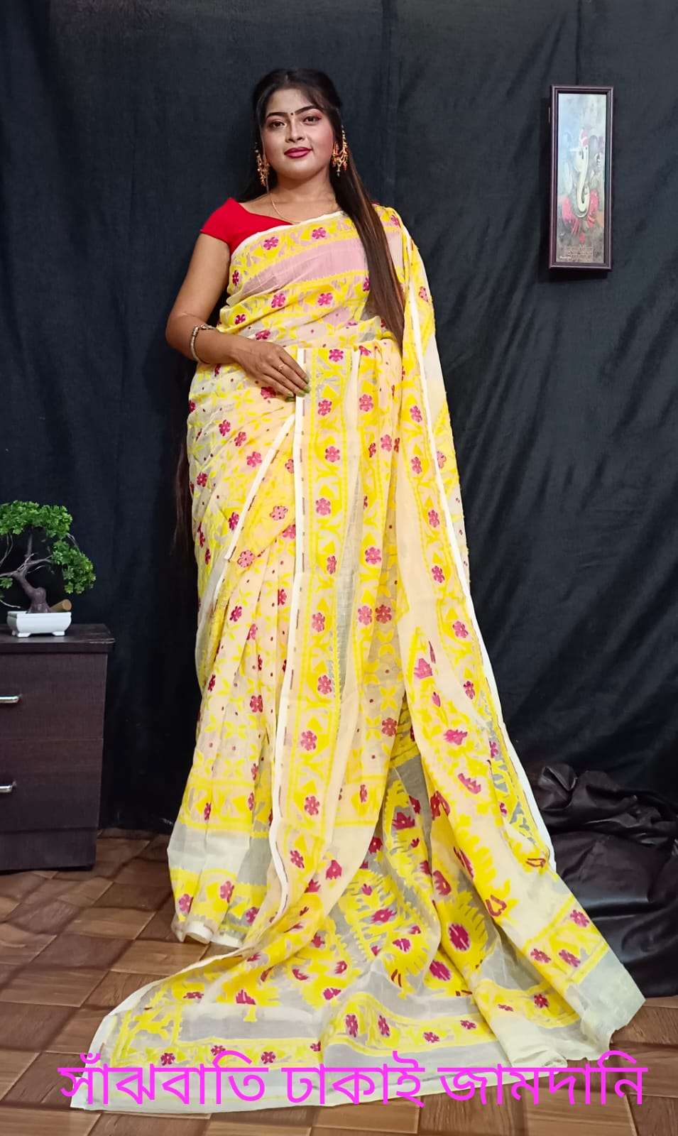 BALAJI EMPORIUM PRESENTS INDIAN TRADITIONAL JAMDANI ORIGINAL SAREE ...