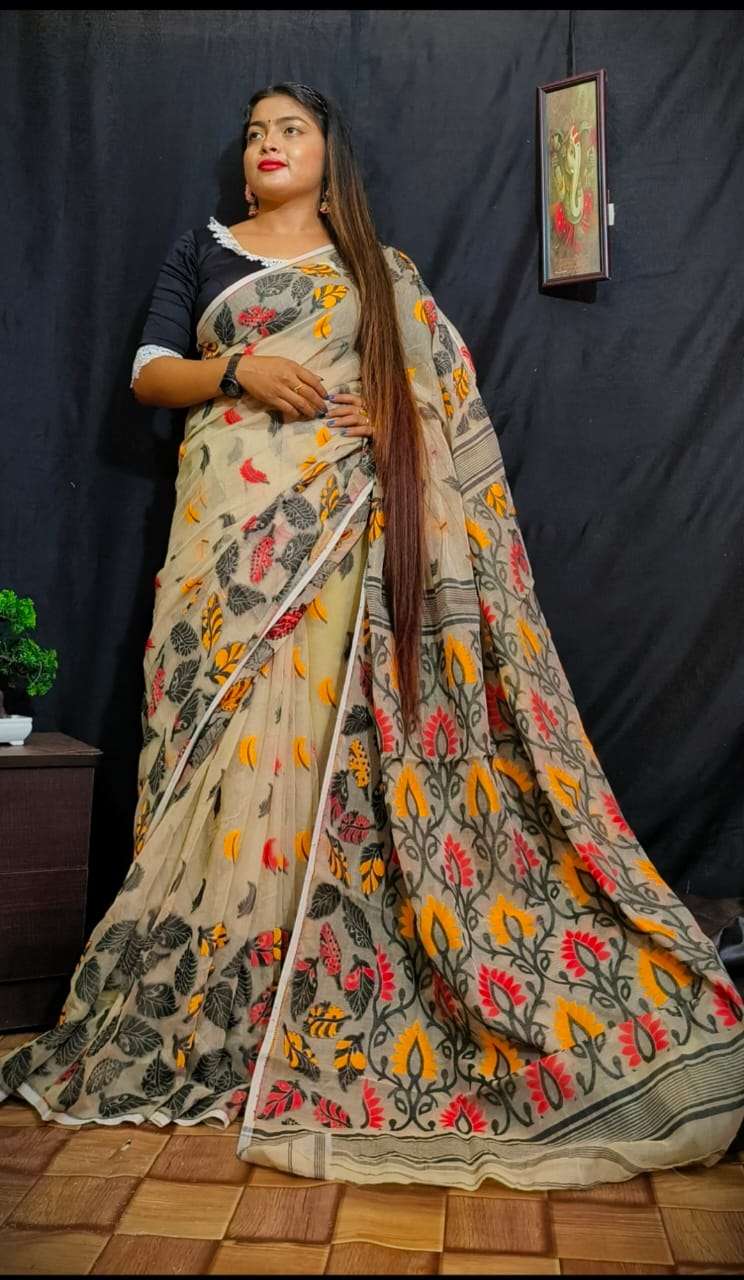 BALAJI EMPORIUM PRESENTS INDIAN TRADITIONAL JAMDANI ORIGINAL SAREE ...