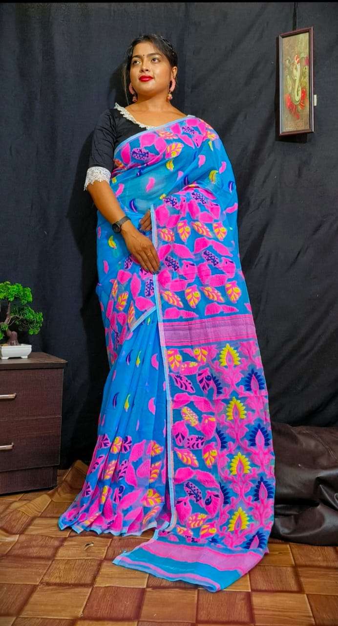 BALAJI EMPORIUM PRESENTS INDIAN TRADITIONAL JAMDANI ORIGINAL SAREE ...
