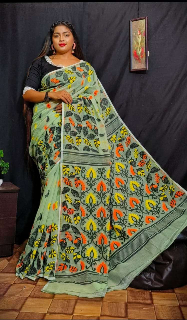 BALAJI EMPORIUM PRESENTS INDIAN TRADITIONAL JAMDANI ORIGINAL SAREE ...