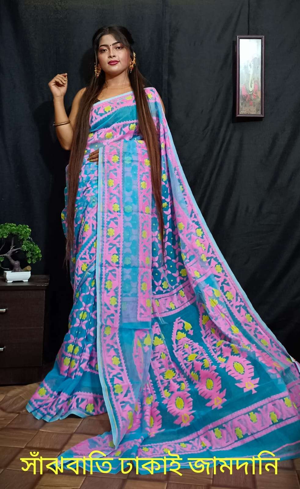BALAJI EMPORIUM PRESENTS INDIAN TRADITIONAL JAMDANI ORIGINAL SAREE ...