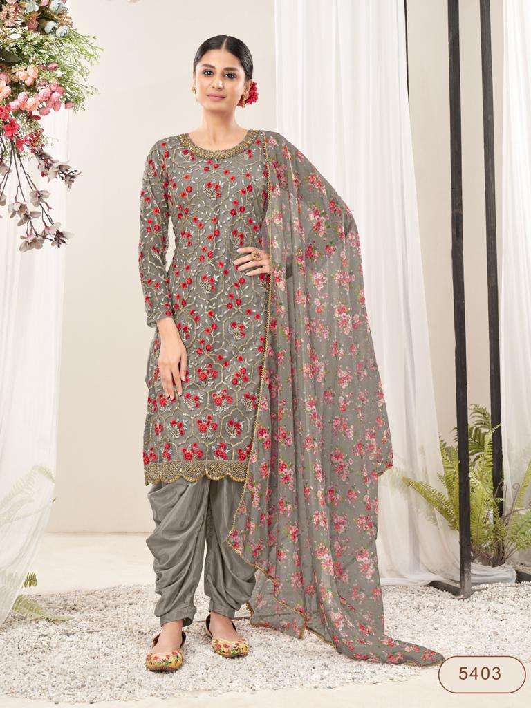 AANAYA VOL-154 DNO 5401 - 5404 SERIES WOMEN INDIAN TRADITIONAL PUNJABI ...