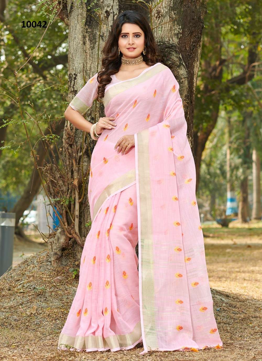 Shri Balaji Emporium Presents Anandi 10038 To10043 Designer Saree Collection At Best Price