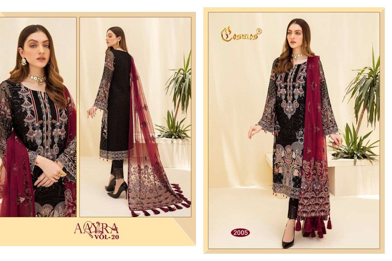 COSMOS AAYRA EXELISIVE 20 PAKISTANI SALWAR SUIT