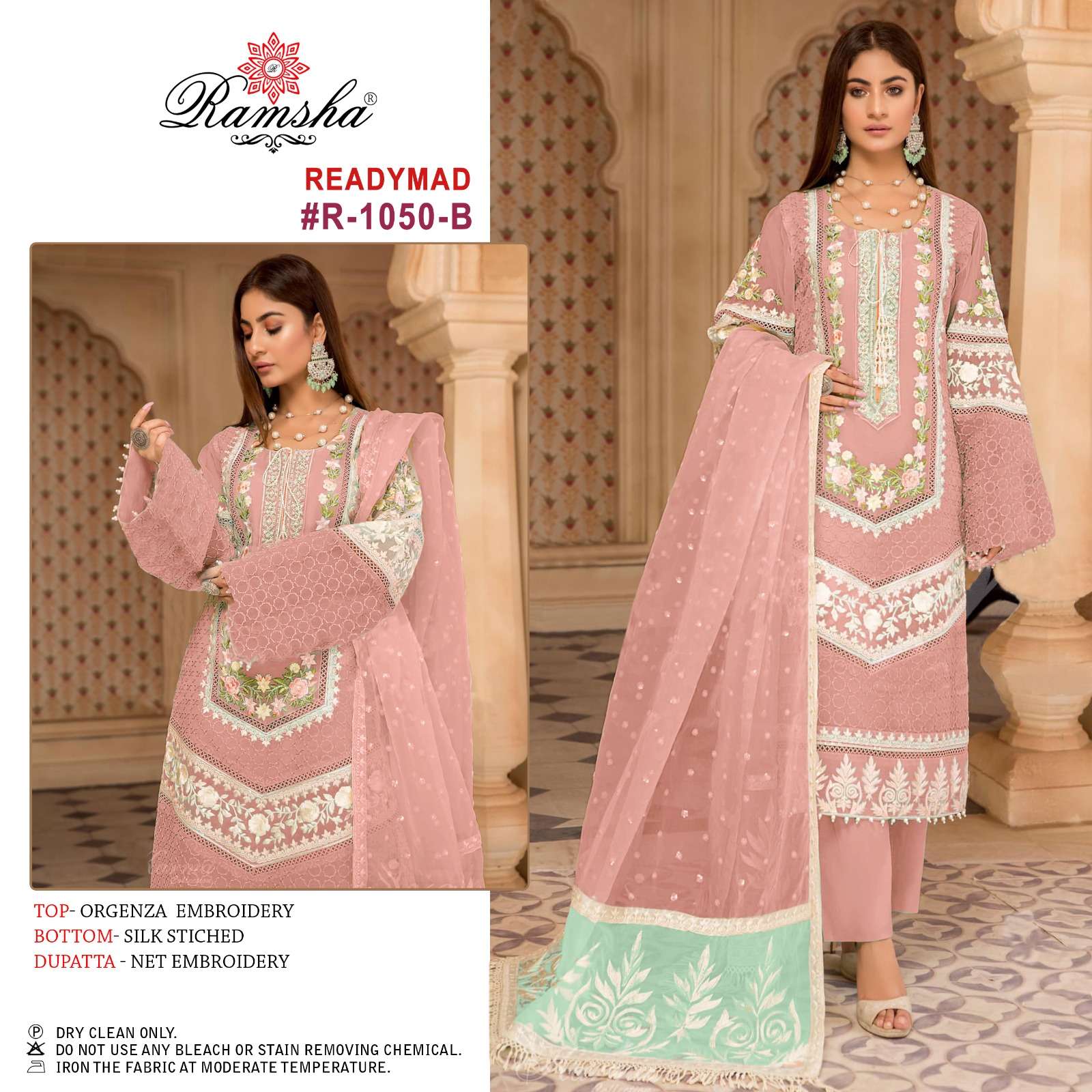 RAMSHA R 1050 A TO D READYMADE PAKISTANI SALWAR SUIT