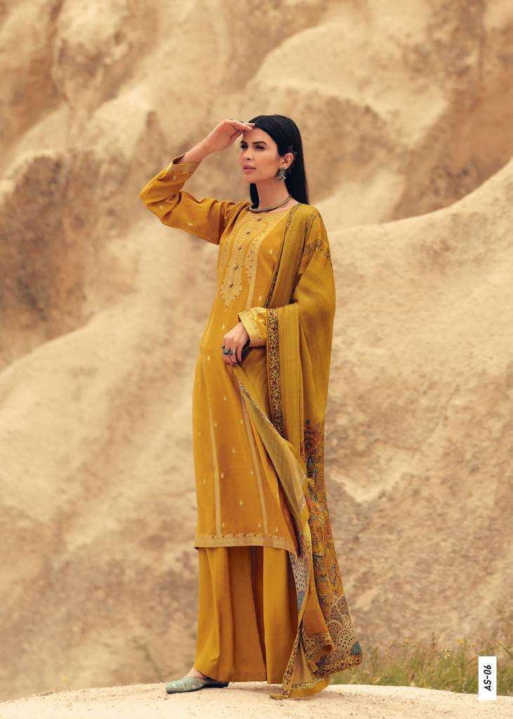 Varsha Asshna silk minakari womven dresses