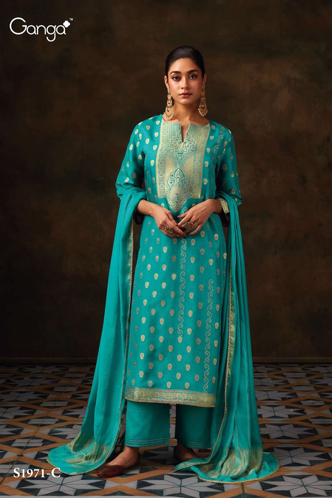 Ganga Chitraksh Traditional Designer Party Festival & Wedding Wear ...