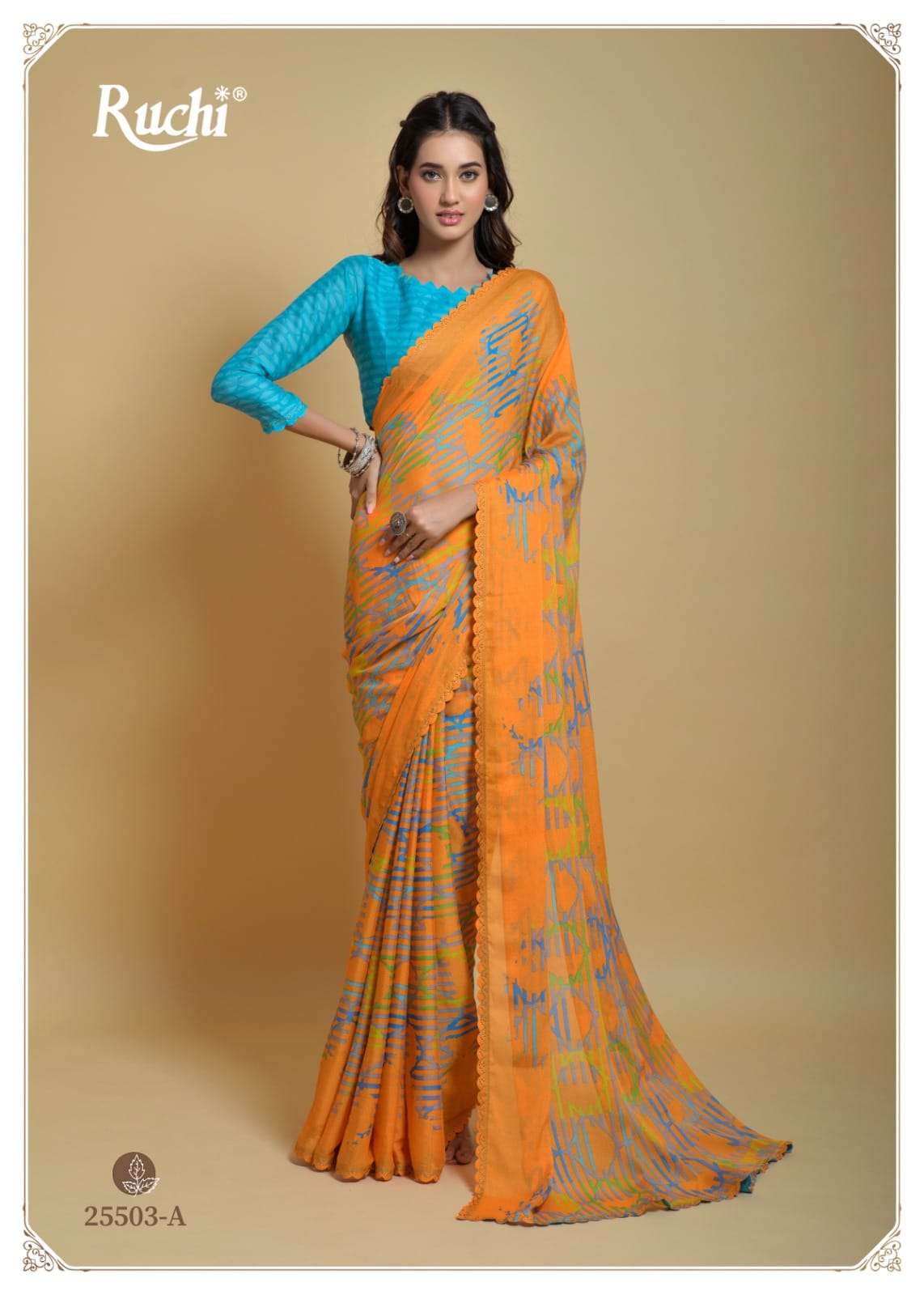 Ruchi Raagsutra Designer Festival Formal & Office Wear Georgette Silk ...