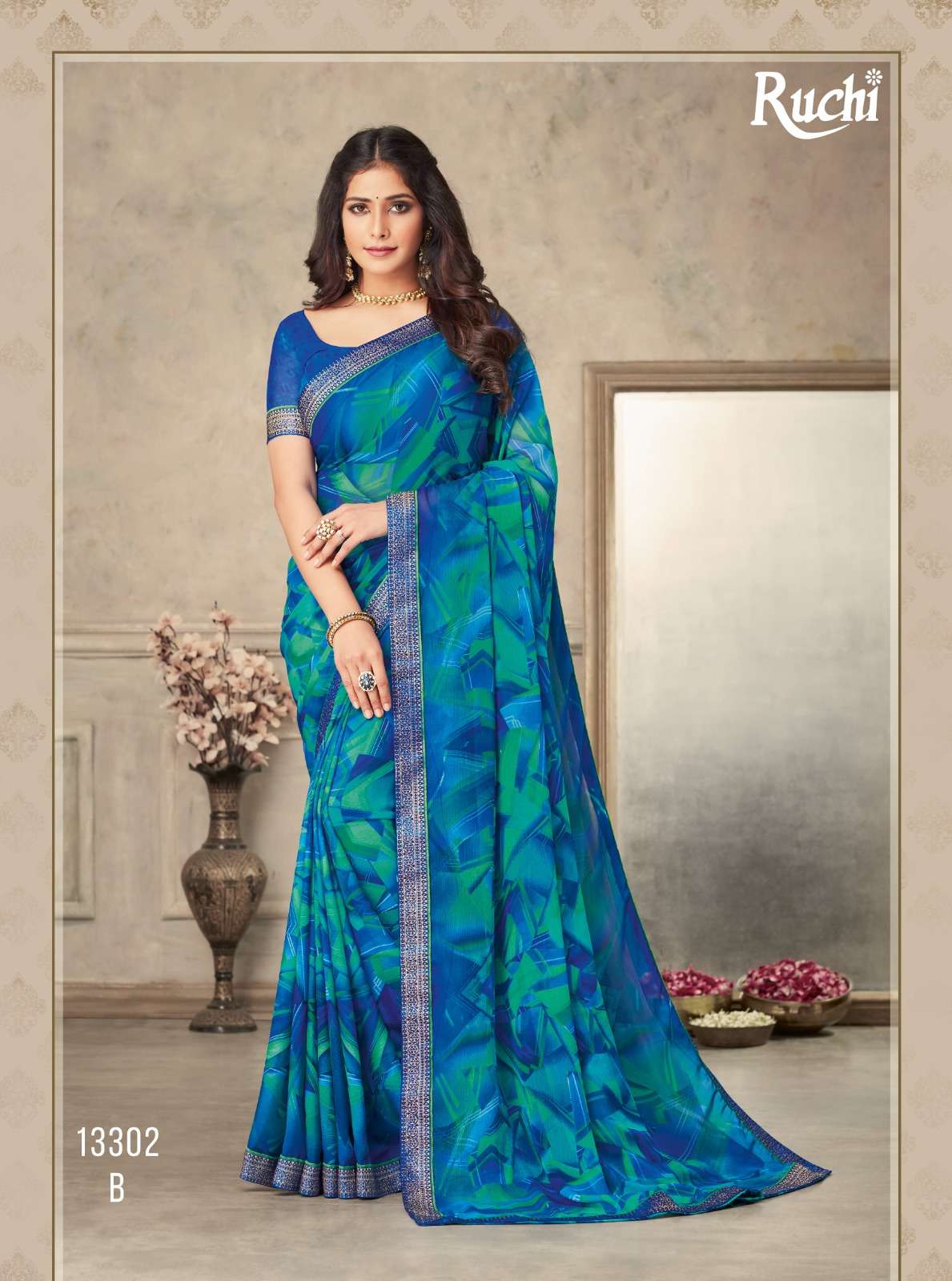 Ruchi Savera Hit Design Traditional Festival & Formal Wear Saree Collection